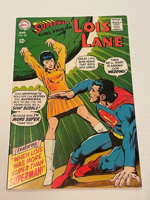 SUPERMAN'S GIRLFRIEND LOIS LANE #85 VG/FN Neal Adams Covers DC COMICS £ ...
