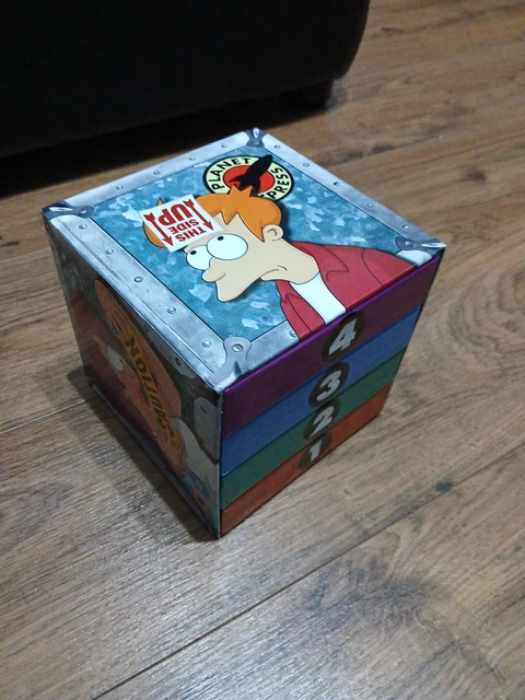 FUTURAMA CUBE BOX Set Complete Series 1 to 4, 15 DVD Box Set 2008 (25 ...