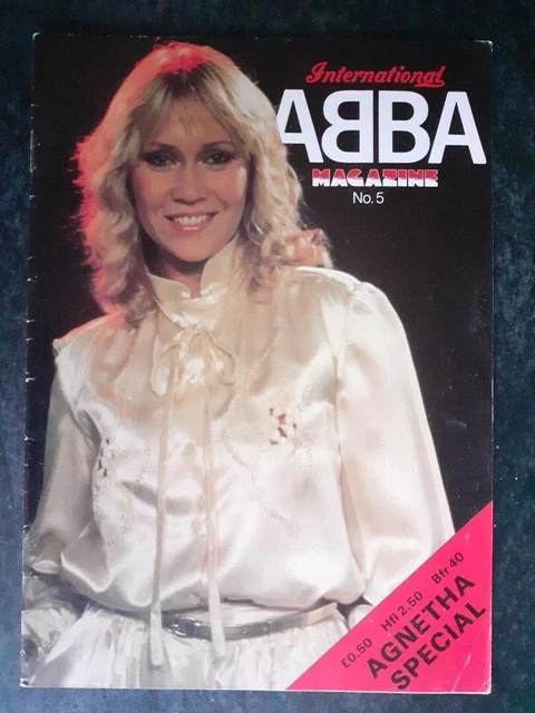 INTERNATIONAL ABBA MAGAZINE # 5 April 1982 Agnetha Special + 7 FREE A4 ...