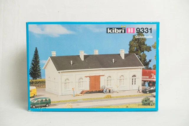 H0 KIBRI 9331 Güterschuppen, Bausatz, ungebaut in OVP EUR 22,50 ...