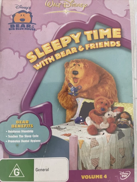 BEAR IN THE Big Blue House Sleepy Time With Bear & Friends DVD Disney ...