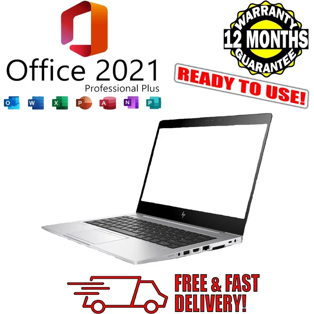HP ELITEBOOK 840 G5 WIN11 Microsoft Office 2021 16GB RAM 256GB SSD Fast ...