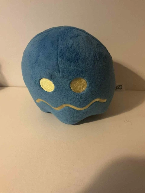 PAC-MAN BLUE GHOST Plush Toy Factory Bandai Namco Arcade £7.99 ...