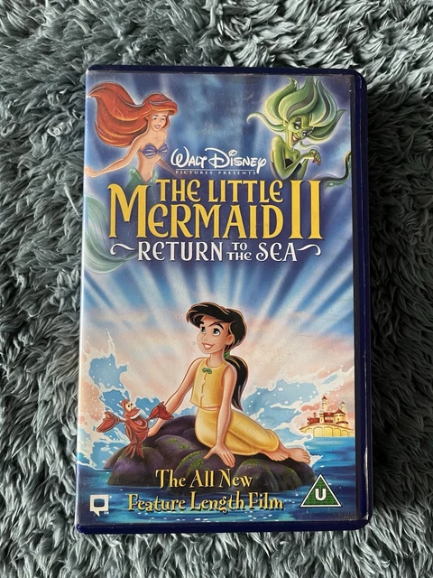 THE LITTLE MERMAID II 2 Return to the Sea VHS Walt Disney £2.28 ...