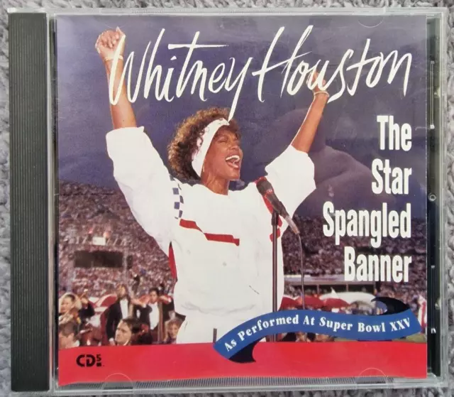 WHITNEY HOUSTON - The Star Spangled Banner **SINGLE CD RARE** 1991 ... WHITNEY HOUSTON - The Star Spangled Banner **SINGLE CD RARE** 1991 ...