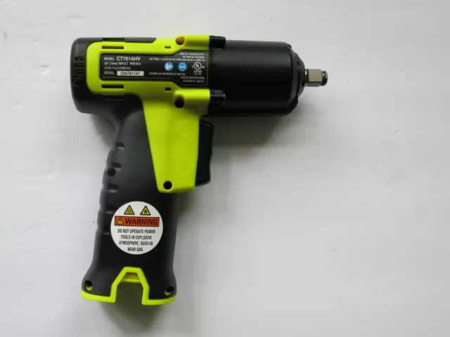 NEW SNAP ON TOOLS CT761A 14.4v 3 8 Drill Cordless Impact Wrench Hi Viz 249.95 PicClick