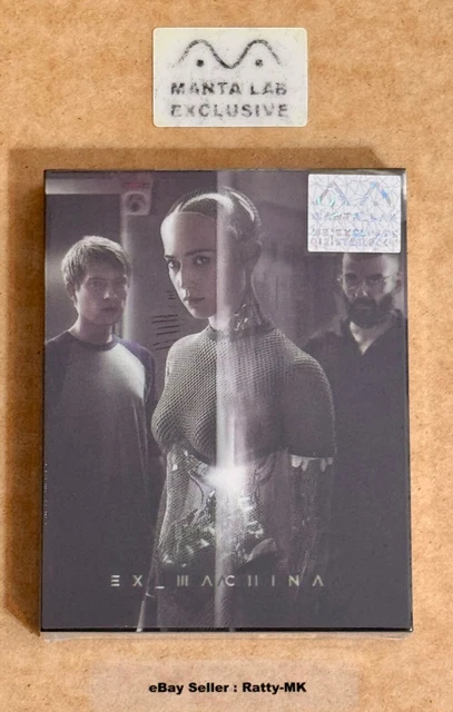 EX_MACHINA - MANTA Lab Lenticular Blu Ray Steelbook - New & Sealed £189 ...