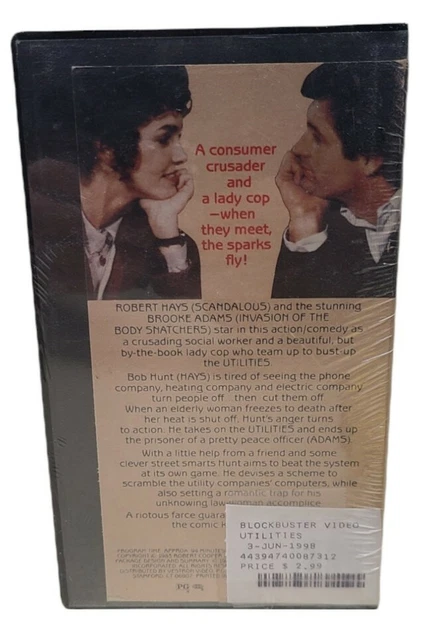 UTILITIES - VHS Movie SEALED CLAMSHELL - Robert Hays, Brooke Adams £34. ...