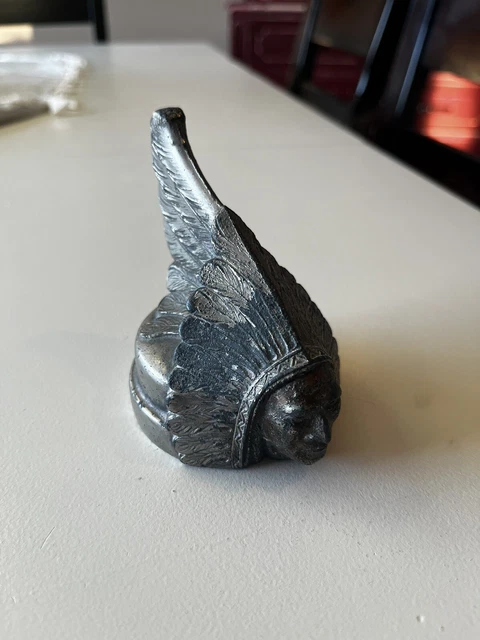 PONTIAC 1926 1927 Tête D'indien Capot Ornement Radiateur Cap Voiture ...