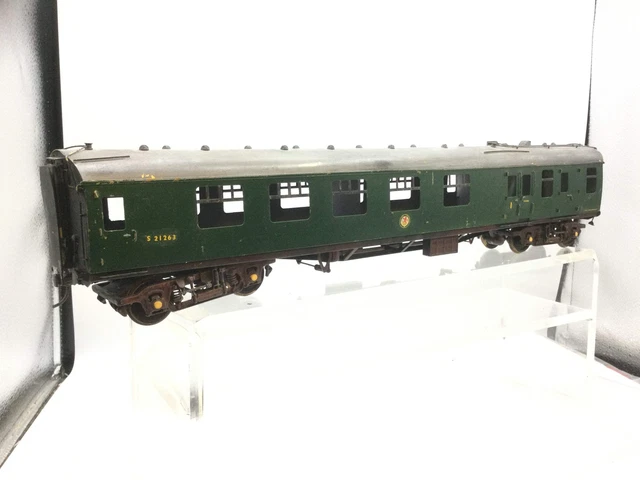 KIT BUILT BRASS O Gauge BR Mk1 Brake Coach and Storage Box £124.99 ...