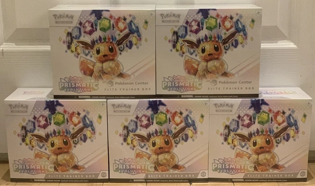 🔥 POKÉMON TCG Prismatic Evolutions 🔥 Sealed Elite Trainer Box ETB (Last ...
