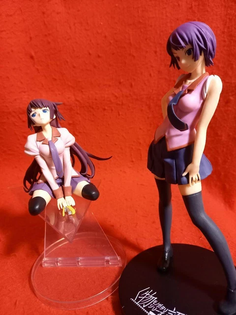 LOT DE 2 figurines série Monogatari Hitagi Senjougahara hauteur env. 16 ...