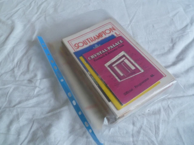 MY PRIVATE COLLECTION of 1950 's football programmes 72 in total 9 of 9 ...