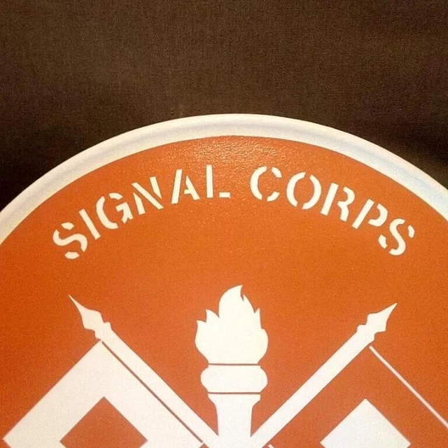 PANNEAU US WW2 : SIGNAL CORPS - US ARMY EUR 45,00 - PicClick FR