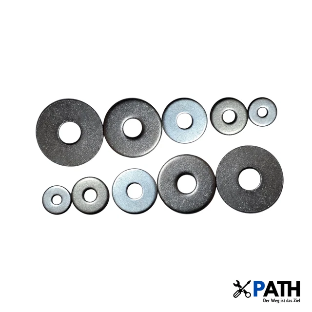 UNTERLEGSCHEIBEN DIN 9021 Beilagscheiben Edelstahl A2 A4 V2A Stainless M3-M24 EUR 2,79 - PicClick DE