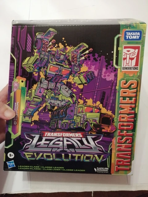 TRANSFORMERS OPTIMUS PRIME Legacy Evolution Toxitron G2 Leader Class ...