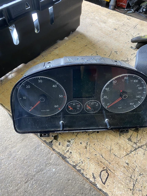 VW TOURAN V2. High Line / CADDY TDI. INSTRUMENT PANEL CLOCKS £57.88 ...