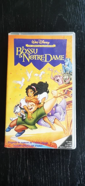 LE BOSSU DE NOTRE-DAME Walt Disney VHS SECAM 7081/22 Les Grands Classiques paris EUR 5,00 ...