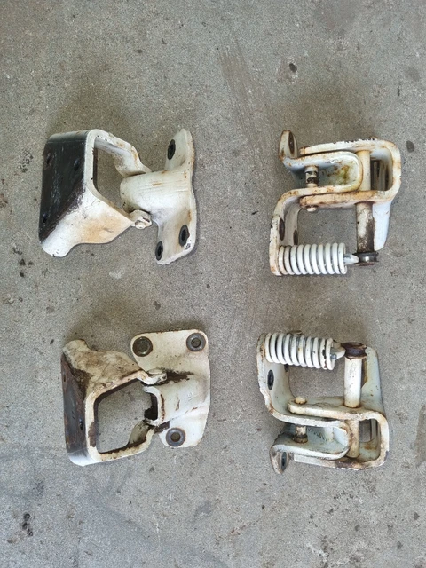 HOLDEN HQ HJ hx hz wb door hinges front set $50.00 - PicClick AU
