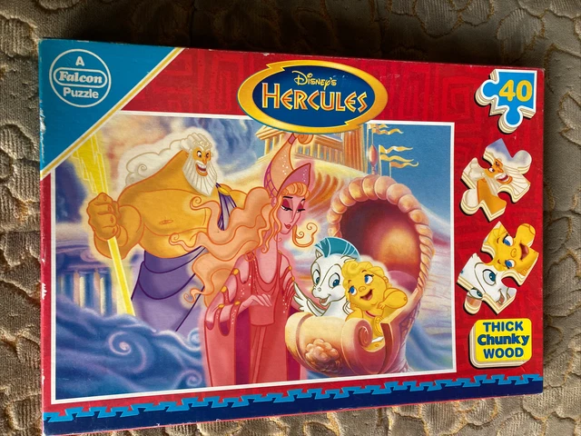 RARE DISNEY HERCULES 40pc Jigsaw Puzzle - A FALCON PUZZLE £2.00 ...