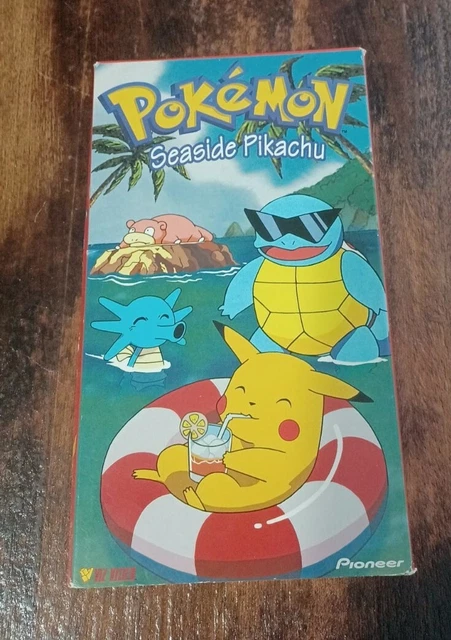 POKEMON: SEASIDE PIKACHU ANIMATED Movie (VHS, 1999) Pokémon + Bonus TV ...