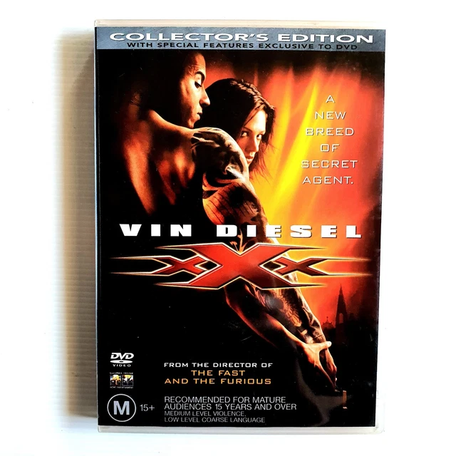 XXX TRIPLE X DVD 2002 Spy Action, Extreme Sports, Vin Diesel, Region 4 ...
