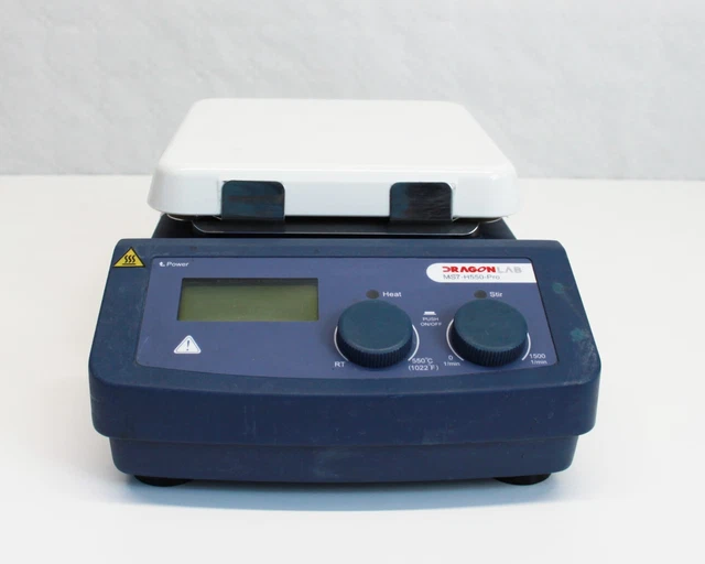 DRAGONLAB HOTPLATE STIRRER 20L 100-1500rpm 550°C LCD Display £280.00 ...