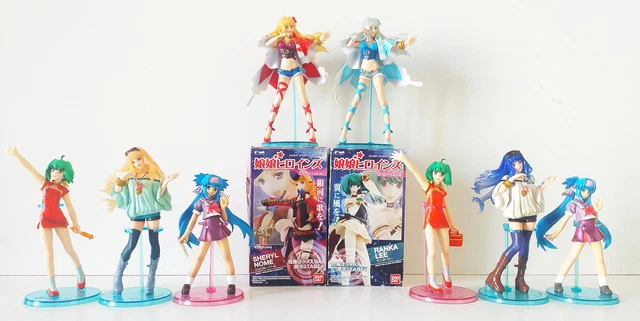 MACROSS FRONTIER F Nyan Nyan Heroines 1st & 2nd Stage BANDAI Figures ...
