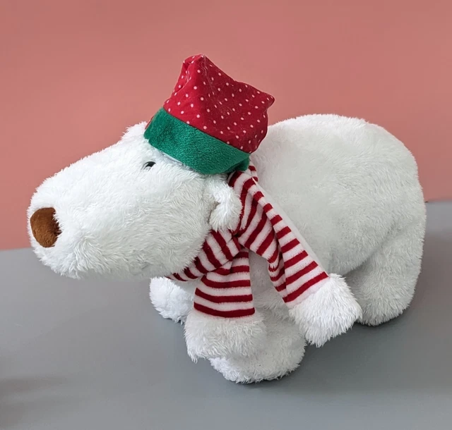 TESCO CHILLY AND Friends Polar Bear Soft Plush Toy Christmas Winter ...