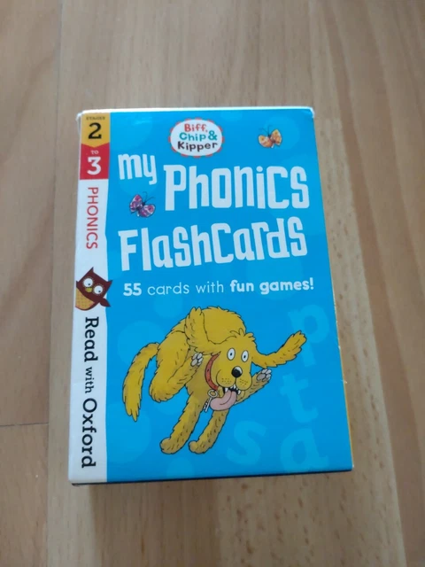 MY PHONICS FLASHCARDS, Biff, Chip & Kipper £5.00 - PicClick UK