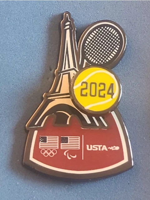 Pins Jeux Olympiques Paris 2024 Team Usa Usta Tennis Olympics Games Eur