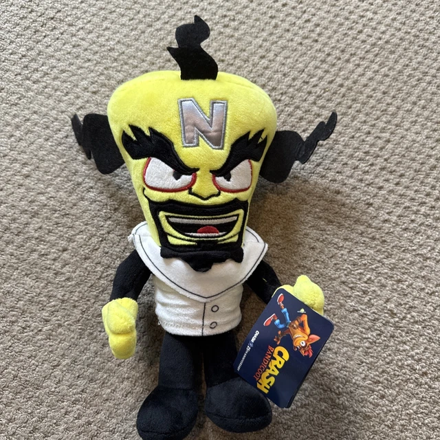 CRASH BANDICOOT DR Neo Cortex Plush 12" Soft Toy 2021 Play By Play New ...