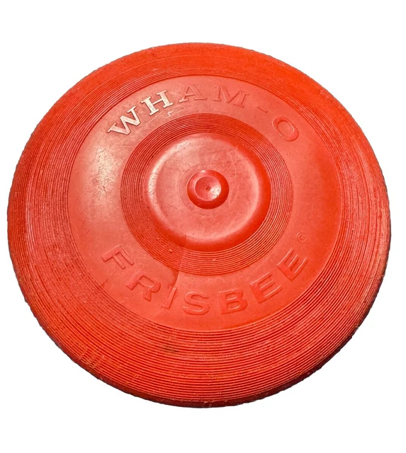 VINTAGE 1966 WHAM-O Regular Frisbee Flying Disc Red Made in USA $10.99 ...