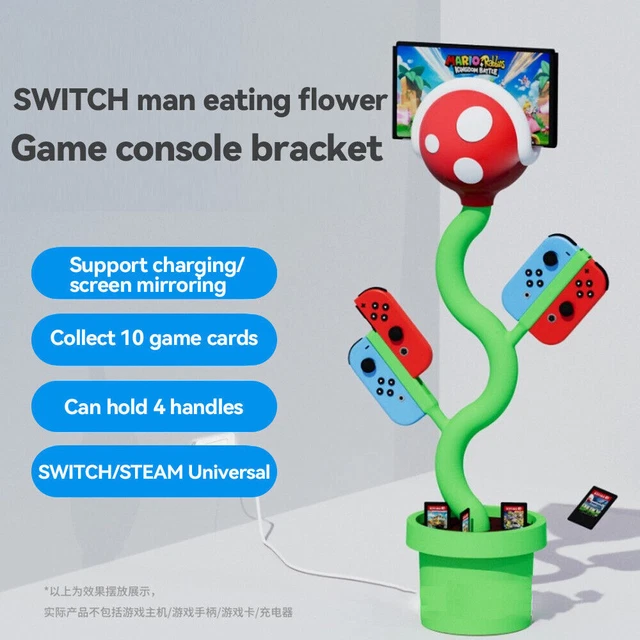 NINTENDO SWITCH PLANT Stand Charging Station Tiktok Piranha Plant EUR ...