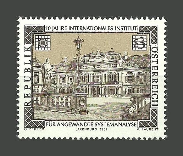 AUSTRIA STAMPS 1982 International Institute of Applied Systems Analysis ...