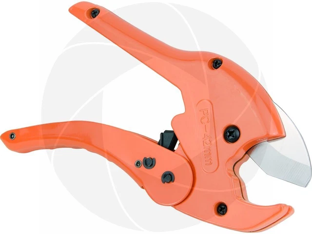 PLUMBING PLASTIC TUBE PVC Pipe Cutter Hose Ratcheting Mechanism 42mm 1 ...