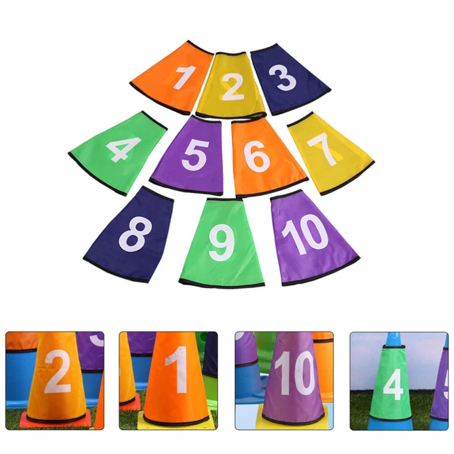 NUMBERS FOR CONES Digital Set Logo Bucket Covers Protectors £15.99 ...