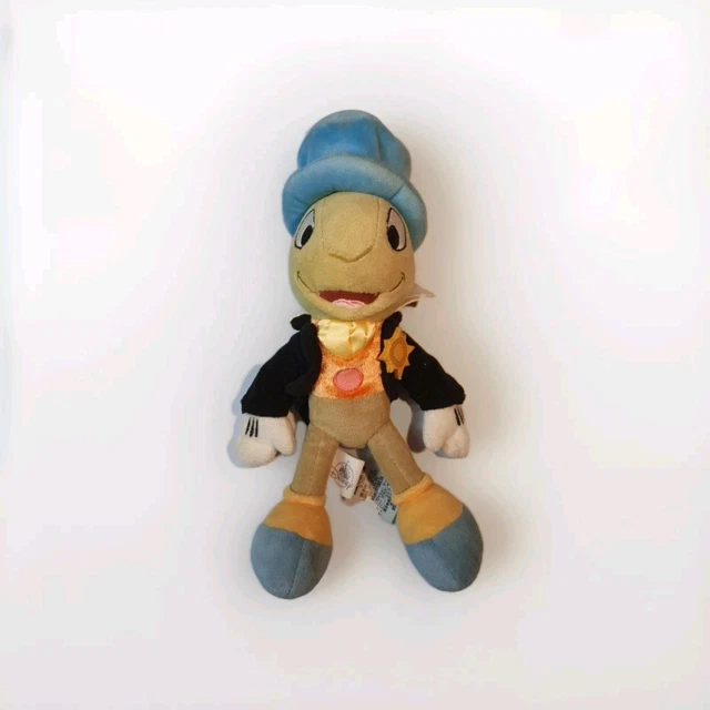 OFFICIAL DISNEY STORE Pinocchio Jiminy Cricket Plush Soft Toy With Tags ...