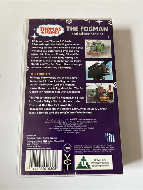 THOMAS THE TANK engine And Friends, VHS Video - the fogman EUR 12,00 ...