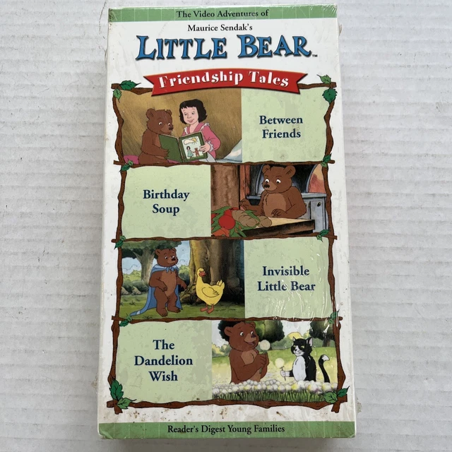 LITTLE BEAR FRIENDSHIP TALES Vhs Video Tape Maurice Sendak 2002 NELVANA ...