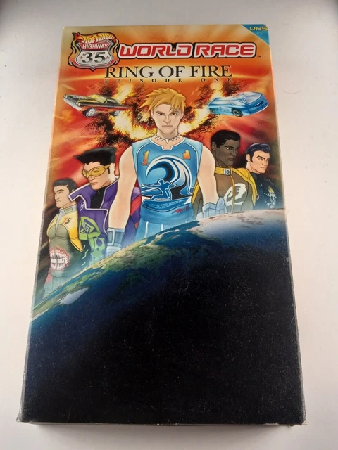 HOT WHEELS: WORLD Race - Ring of Fire Episode One (VHS) 2003 TESTED £4. ...