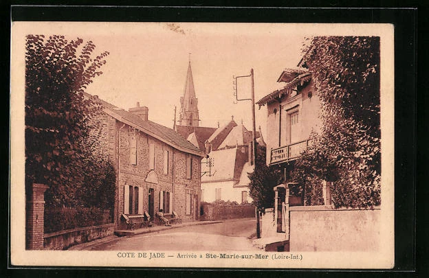 CPA STE-MARIE-SUR-MER, COTE de Jade-Arrivèe EUR 7,00 - PicClick FR