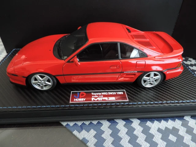 TOYOTA MR2 MR 2 SW20 1993 TURBO ROUGE JP HOBBY 1/18 NO OTTOMOBILE LookSmart BBR EUR 479,00 ...