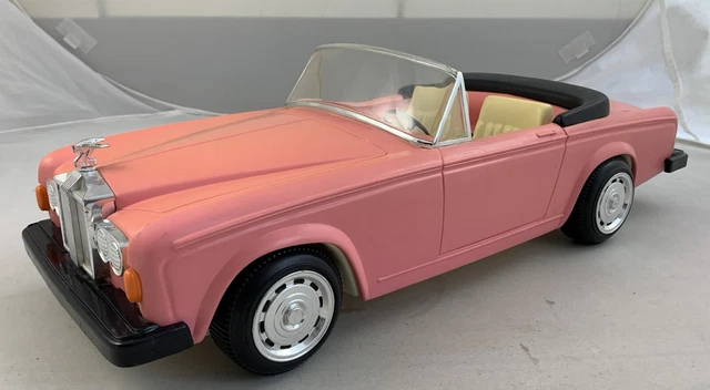VINTAGE 1980S 1987 Zima Classic Convertible Barbie Convertible Pink ...
