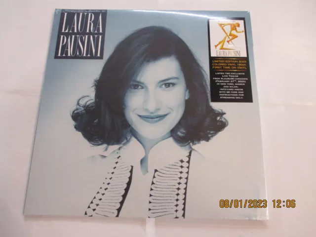 Laura Pausini Laura Pausini Lp Reissue Blue Vinyl Numbered New