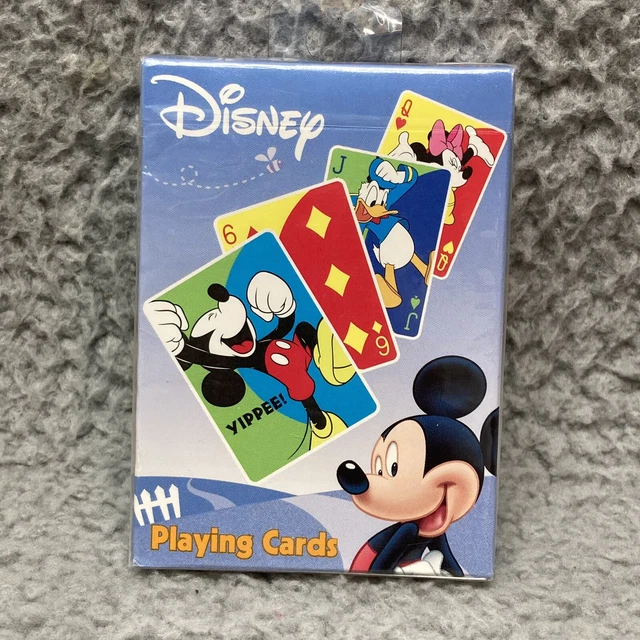 DISNEY BICYCLE PLAYING Cards Mickey Minnie Mouse Donald Duck US Playing ...