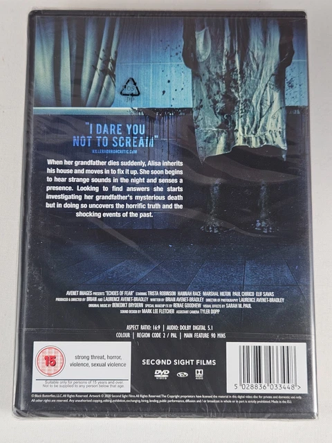 ECHOES OF FEAR DVD Suspenseful Spine-Tingler (New & Sealed) Region 2 ...