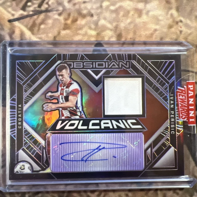 CARTA MAGLIA AUTO Ivan Perisic/75 2021-22 Panini Ossidiana Incisione Viola Croazia EUR 39,76 ...