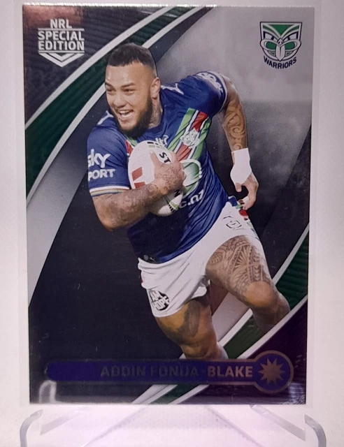 2024 NRL BEST & Less Silver Card SP16 Addin Fonua-Blake Warriors $5.00 ...