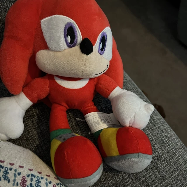 KNUCKLES LARGE PLUSH Teddy SEGA Sonic The Hedgehog £3.00 - PicClick UK